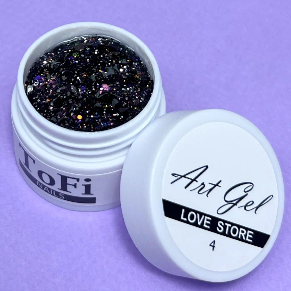 Гель для дизайна ToFi Love Store №4 15 мл