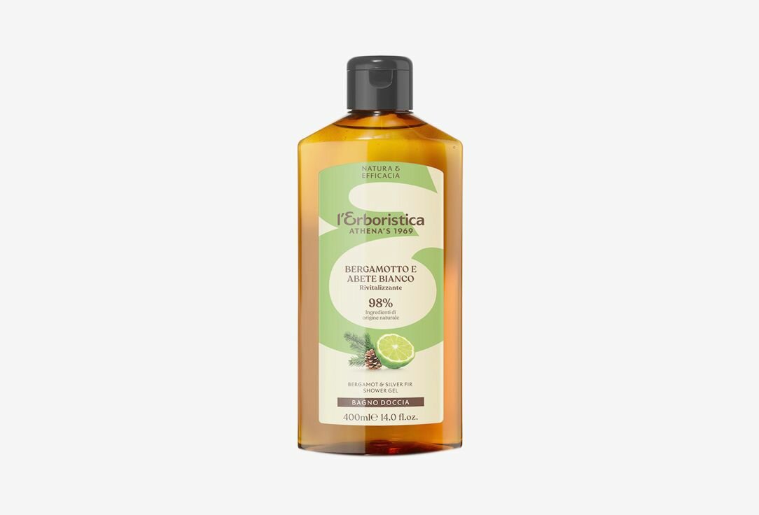 Гель для душа L'ERBORISTICA Bergamot & Silver Fir 400 мл