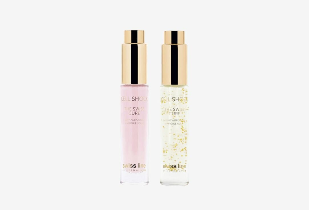 Коллагеновая Эмульсия для лица SWISS LINE The Swiss Cure Day & Night Ampoules