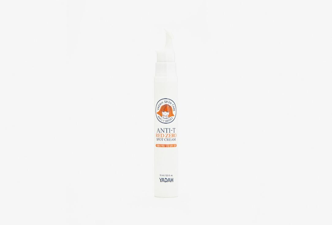 Точечный крем для проблемной кожи YADAH ANTI-T RED ZERO SPOT CREAM 15 мл