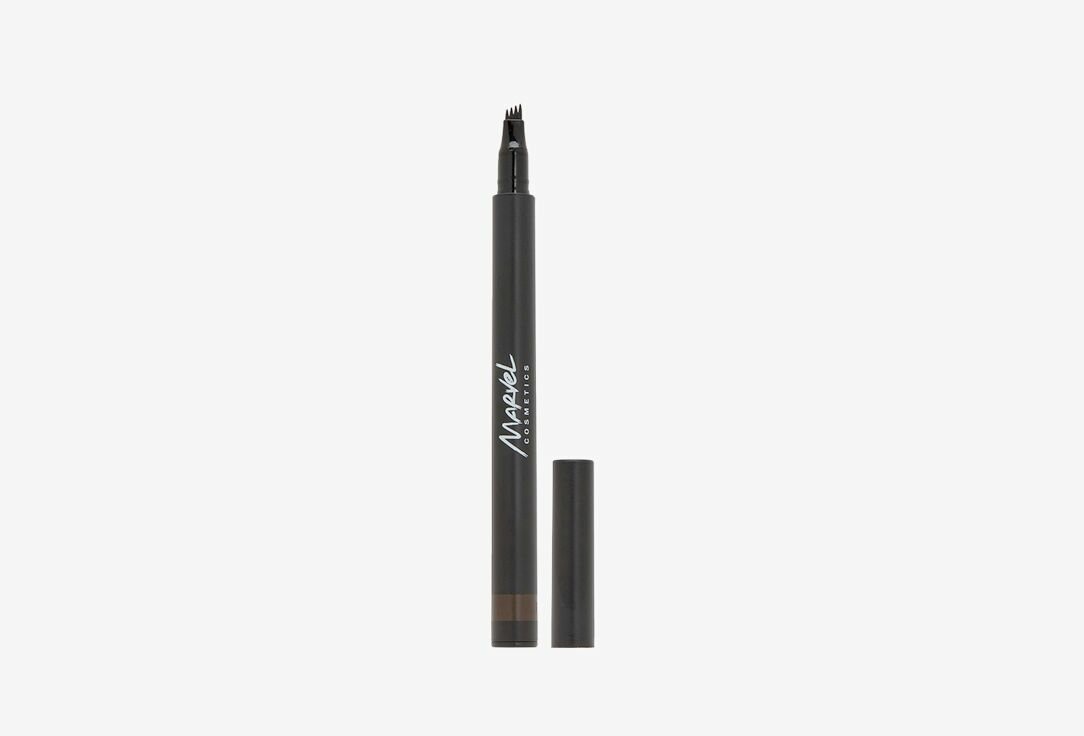 Тату-маркер для бровей MARVEL COSMETICS Brow tattoo pen 5 г 01, Коричневый