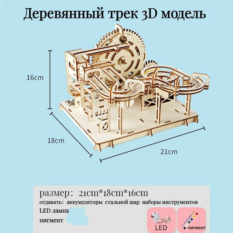 Деревянная модель — фото 1