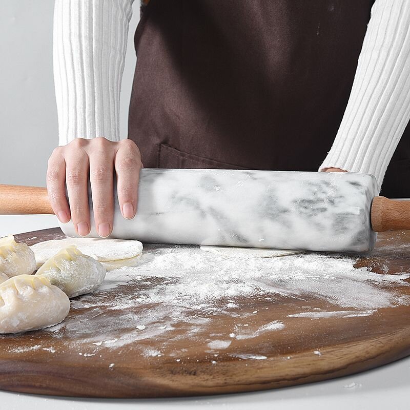 Скалка мрамор 48CM