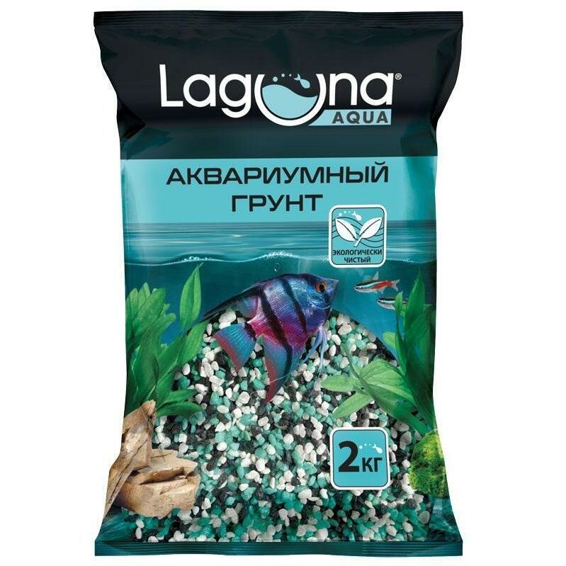 Грунт "Лагуна", 5-10мм, 2кг, Laguna AQUA