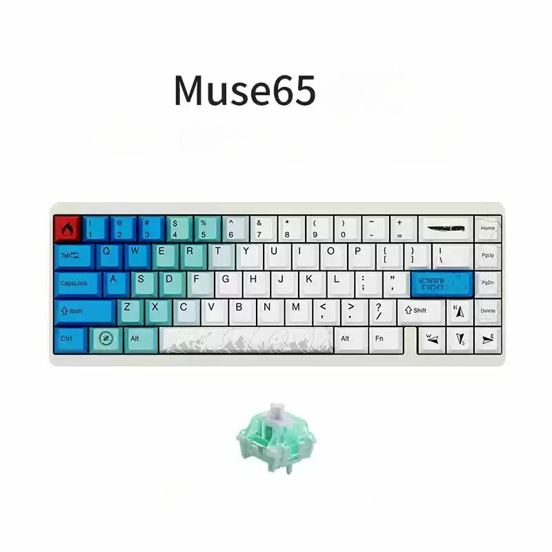 Игровая клавиатура с магнитным переключателем Varmilo Muse65-Jiadalon Magnetic Switch Pro