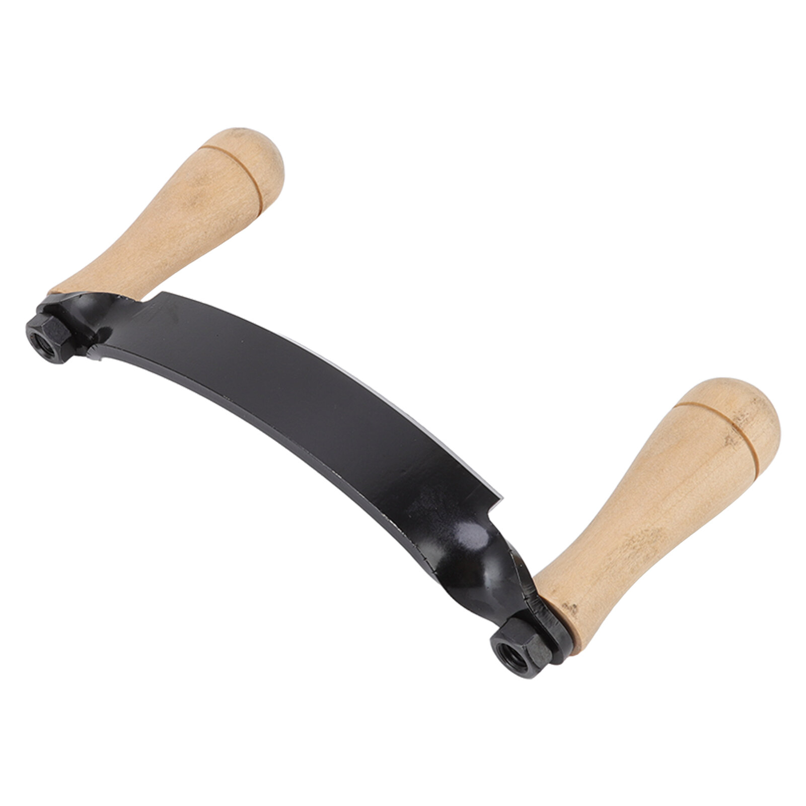 Нож для рисования с деревянной ручкой HRC 30, прочная вольфрамовая сталь, изогнутая высокая острота, нож для бритья для бревенчатой деревянной мебели, 8 дюймов