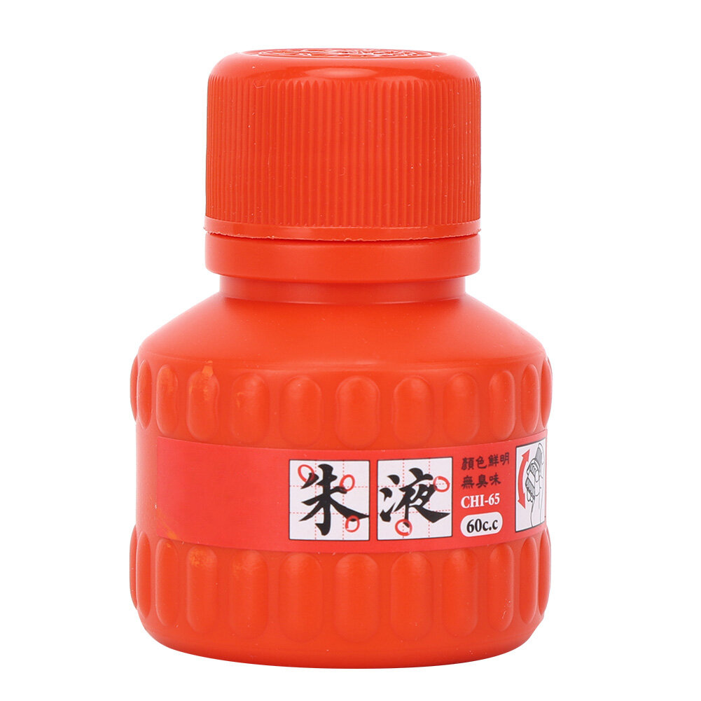 60 мл красных чернил Яркая цветная китайская живопись каллиграфия пигментная художественная поставка