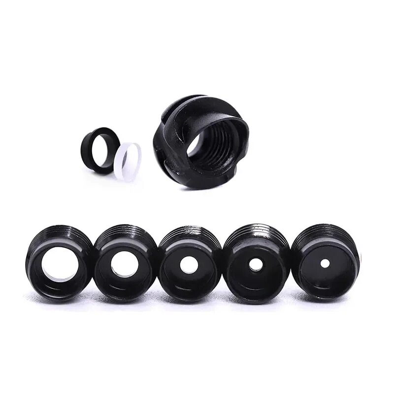 1 комплект, прицел для стрельбы из лука, 37/45 градусов, 5 шт, линза для Черный, 45 black 8x