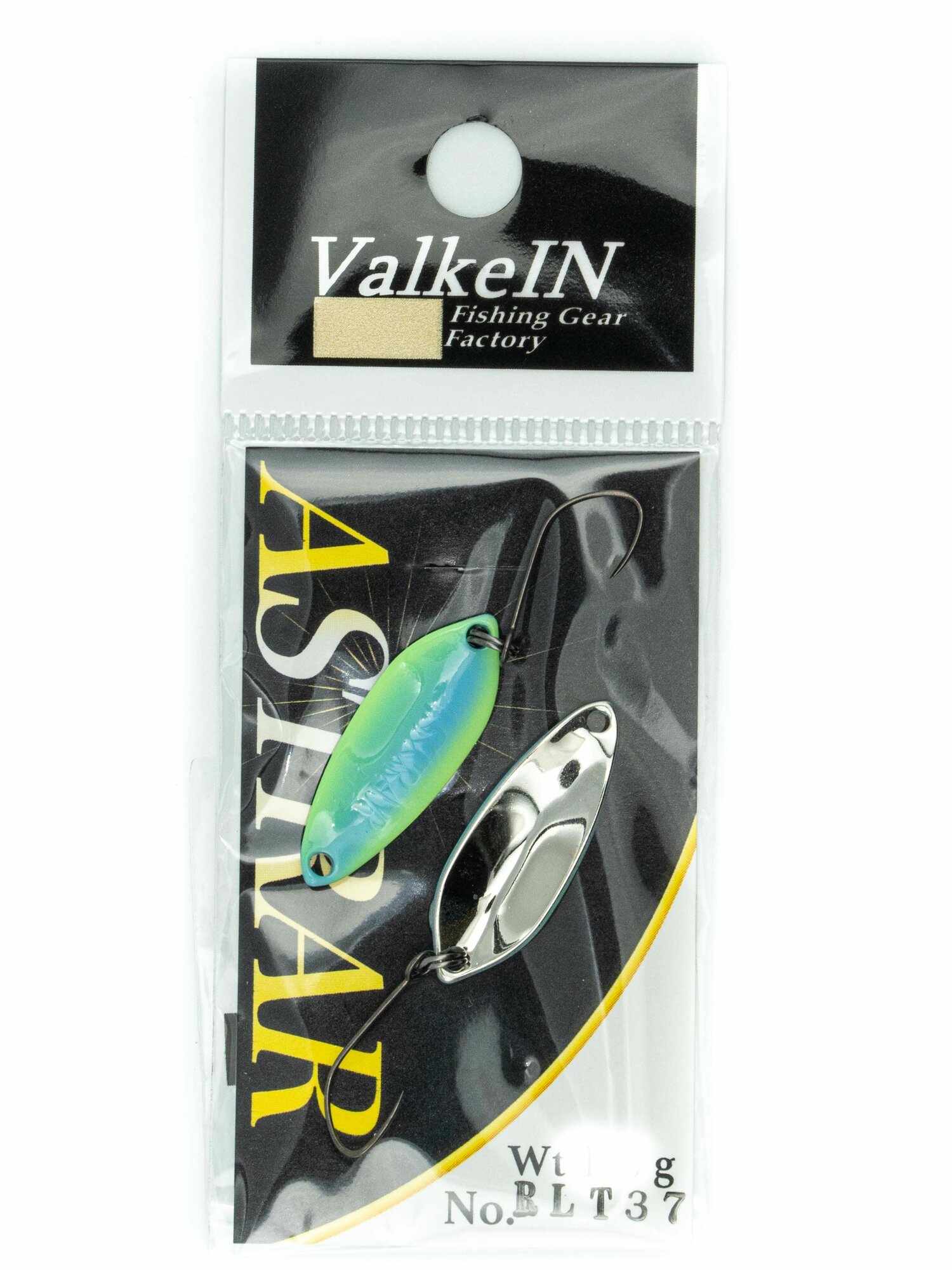Японская блесна на форель VALKEIN ASTRAR 3.2гр цвет RLT37 Eucalyptus / Форелевые приманки для рыбалки