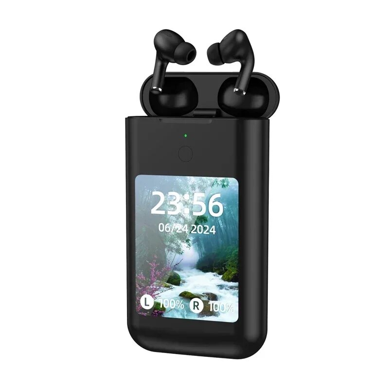 3-в-1: Беспроводные Наушники с ANC/ENC Pro, 8000mAh, LED-Фонариком и HiFi-Звуком для Игр и Спорта