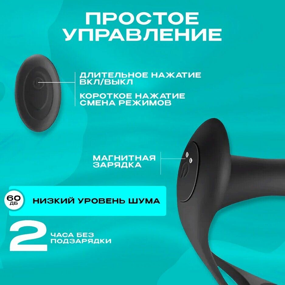 Массажер простаты с вибрацией, Анальный вибратор с пультом, Стимулятор простаты, Секс игрушка для пар мужчин и женщин, черный 1