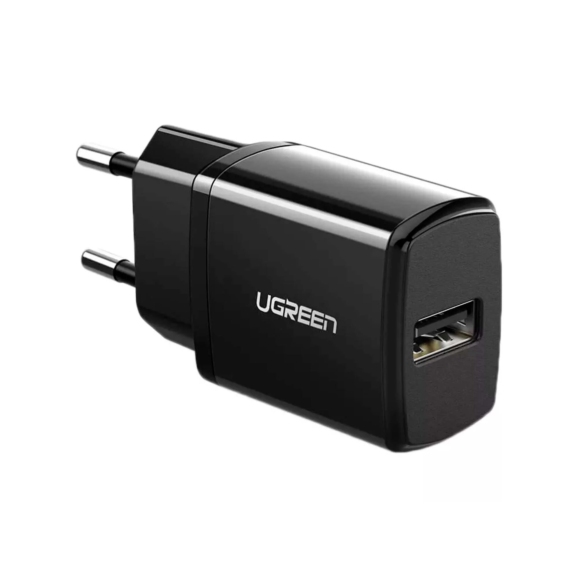 Сетевое зарядное устройство Ugreen ED011 (50459) USB-A Wall Charger, черный