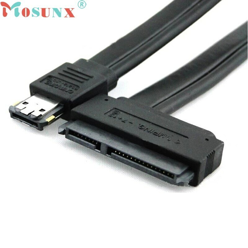 GRACEFUL Новый двойной кабель питания eSATA USB 12 В 5 В Combo на 22-контактный SATA USB для жесткого диска JAN30
