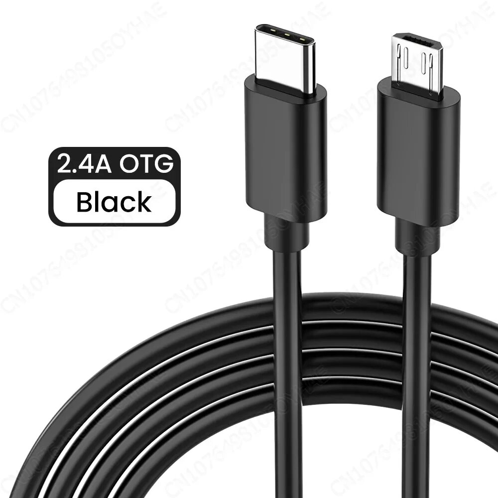 Кабель-адаптер USB Type-C для Samsung, Huawei, Xiaomi, OnePlus, MacBook Pro 0.5m