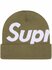 Шапка Supreme Big Logo для мальчиков, размер OneSize, green