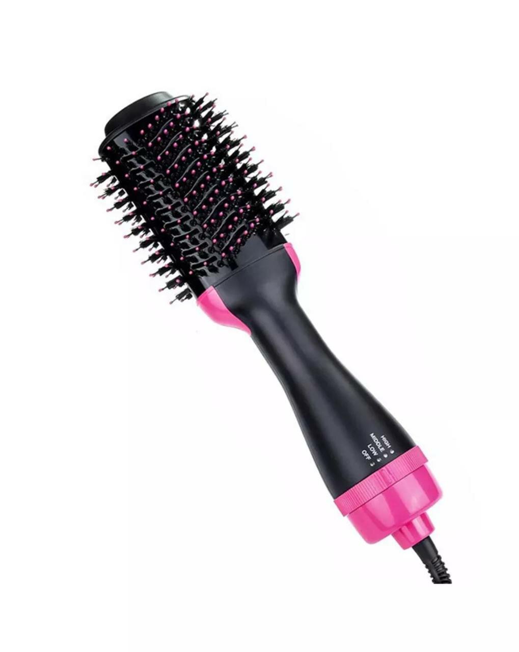 Фен-щетка для волос / Расческа с ионизацией One Step Фен-щётка (расчёска-фен) для волос Hair Dryer 3 в 1