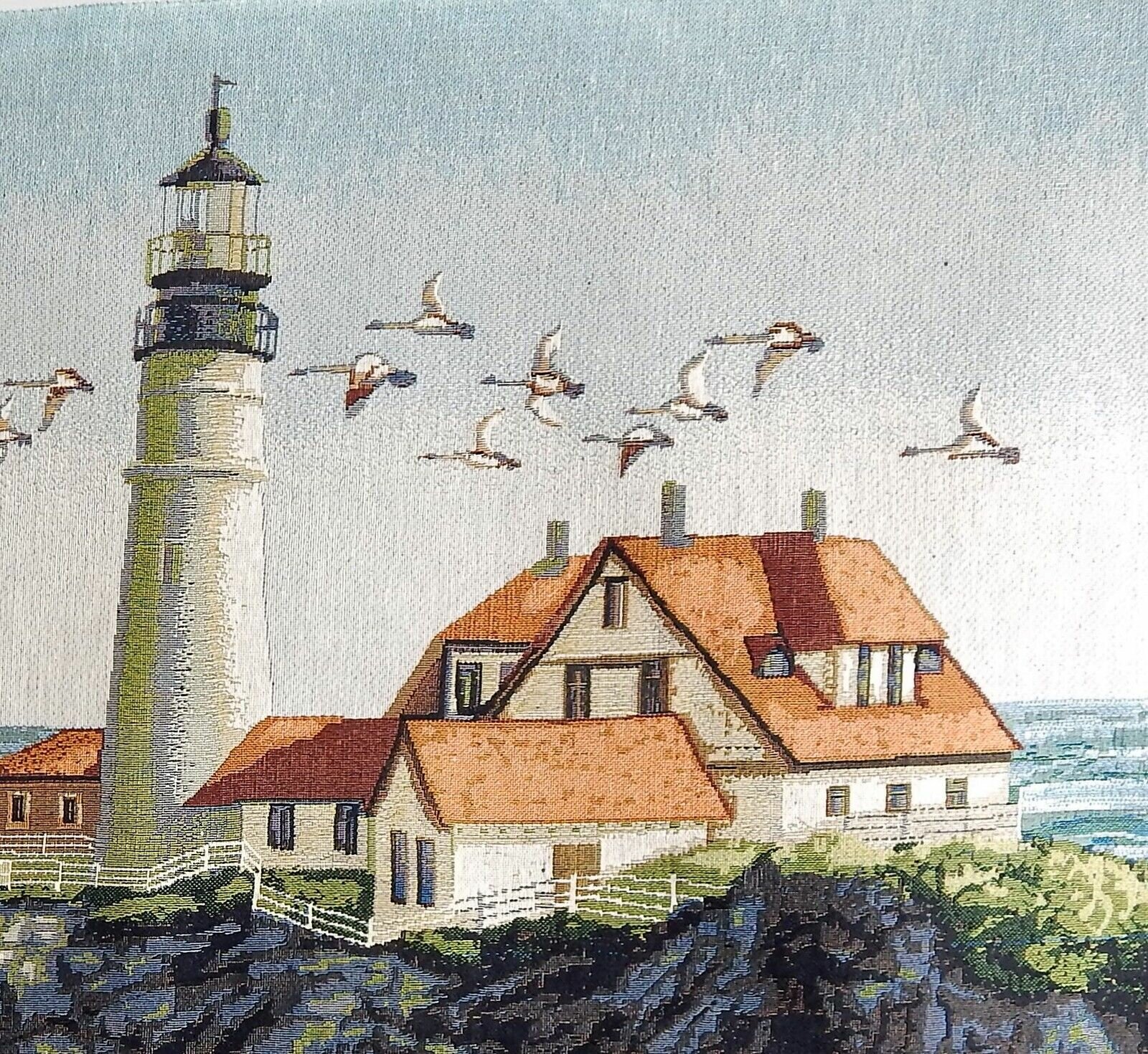 Гобелен Hamptons Art Lighthouse England соткана -lj
