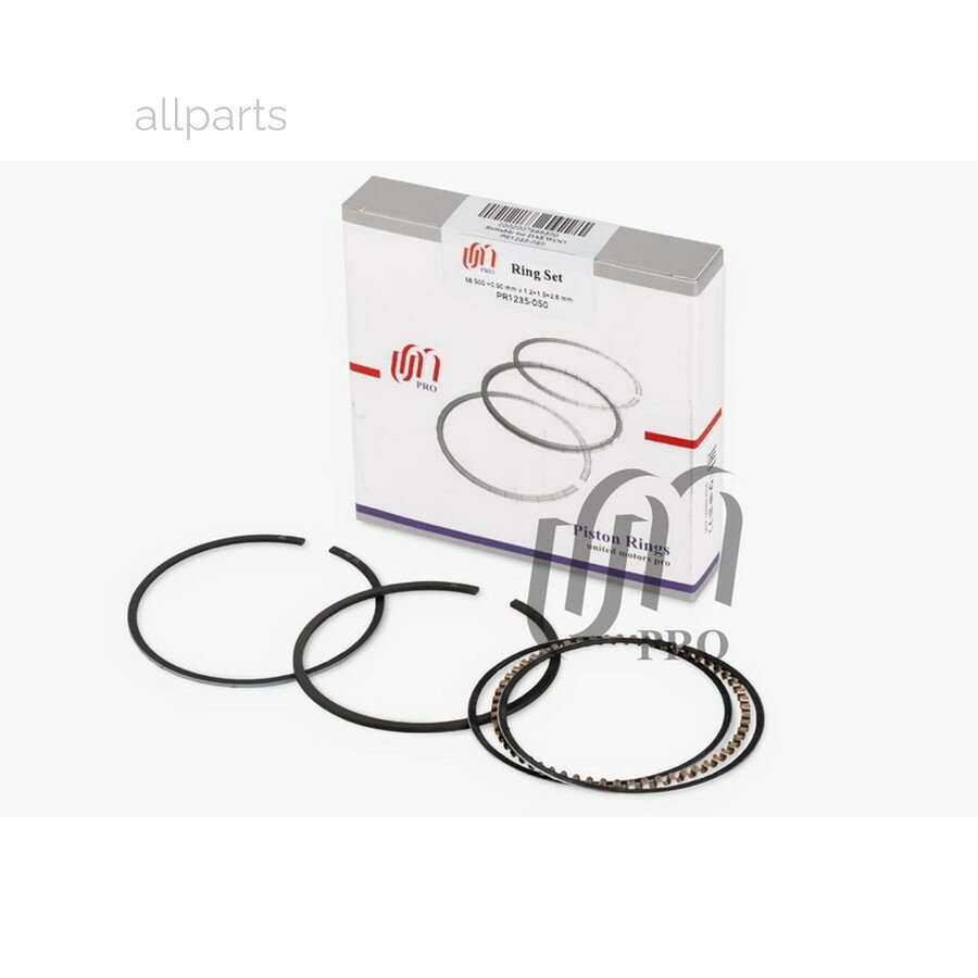UMPRO PR1235-050 Кольца поршневые 0.50