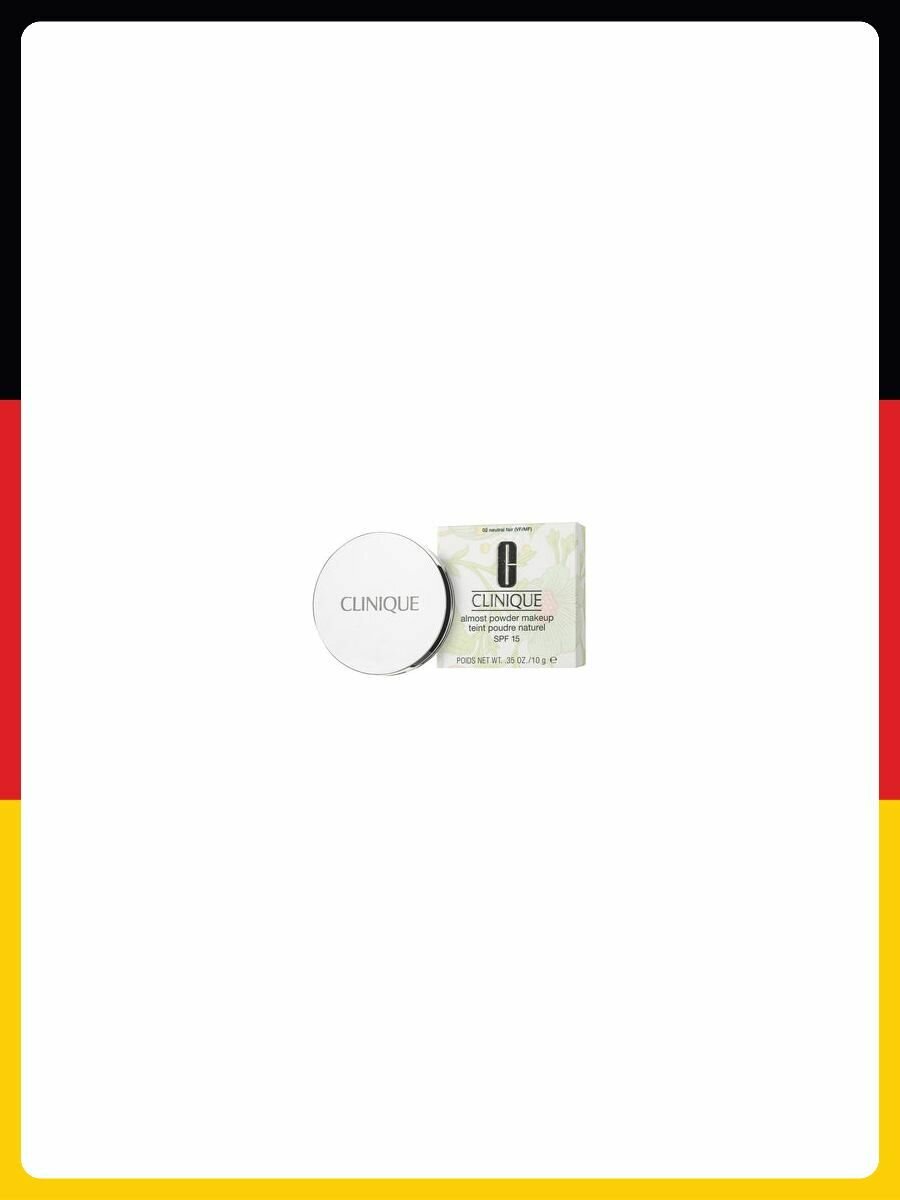 Пудра Clinique Almost Powder Make-Up SPF 15 10 г / 02 Нейтральный Светлый