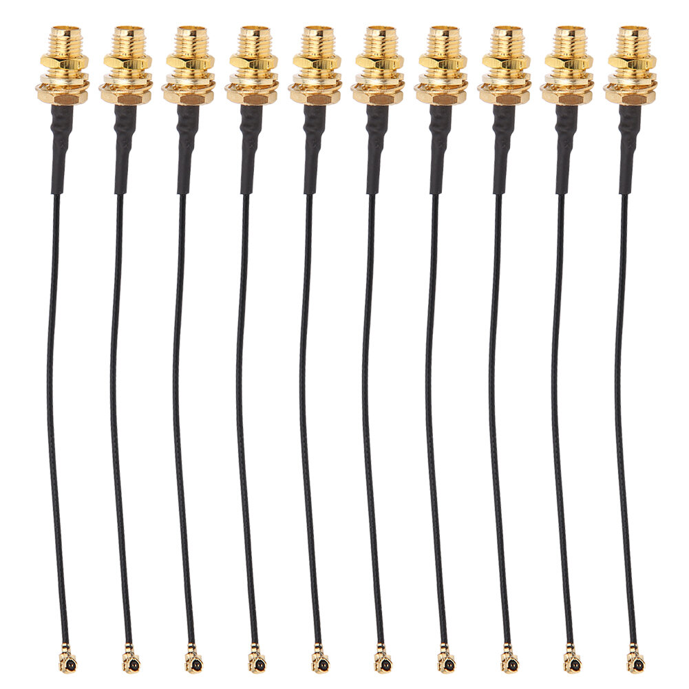 10pcs SMA до IPX (U.FL) Удлинительная кабельная антенна
