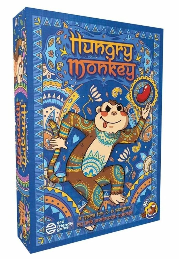 Настольная игра Нескучные игры "Hungry Monkey", правила на английском языке