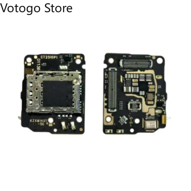 Для Xiaomi 14 Ultra 5G слот для чтения SIM-карт SD лоток плата микрофон микрофон сигнал гибкий кабель mi 14ultra глобальные запасные части 14 Ultra - Original