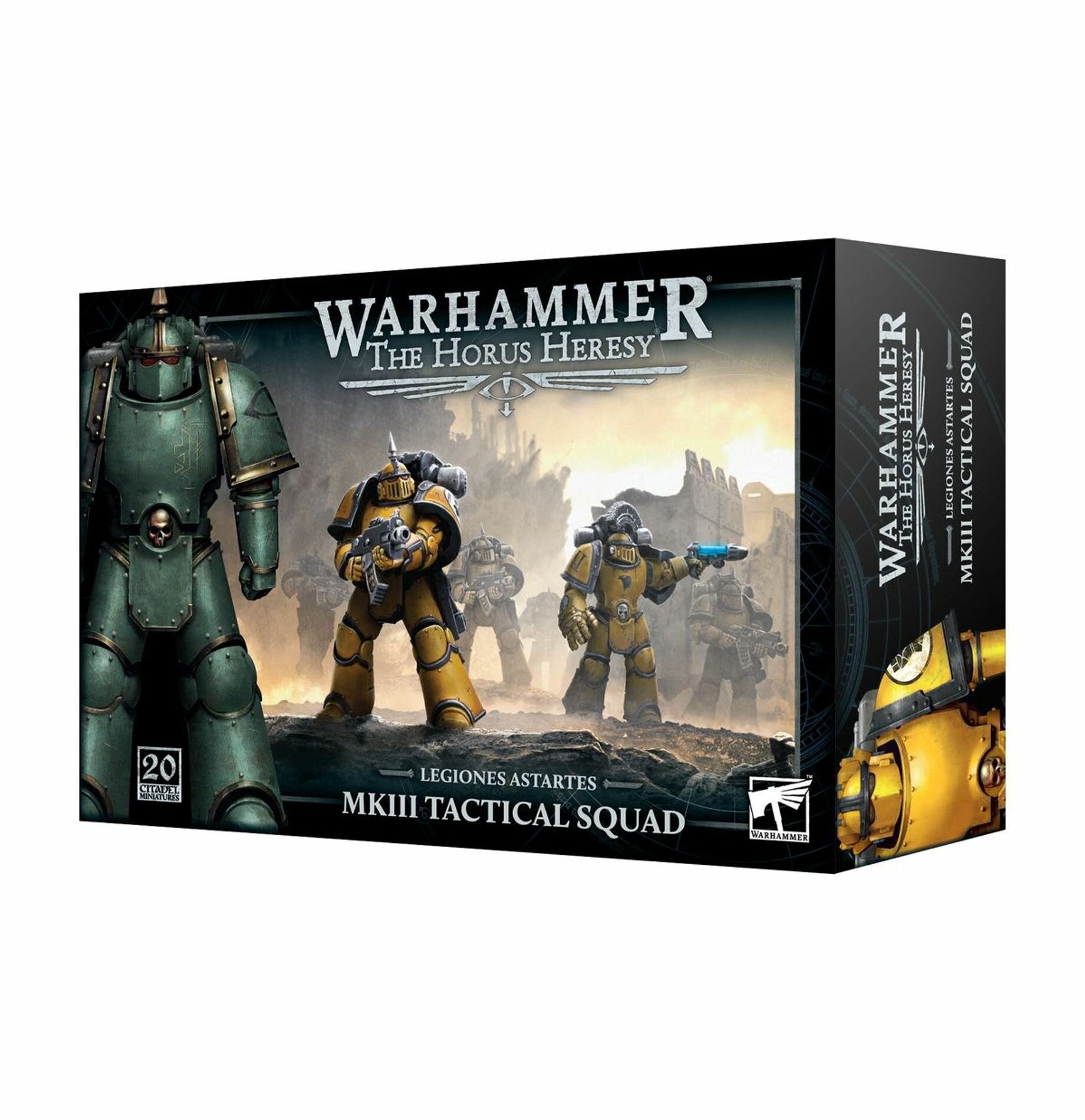 Миниатюры Warhammer Horus Heresy MK3 Tactical Squad MKIII от Games Workshop для настольных игр вархаммер ересь астартес