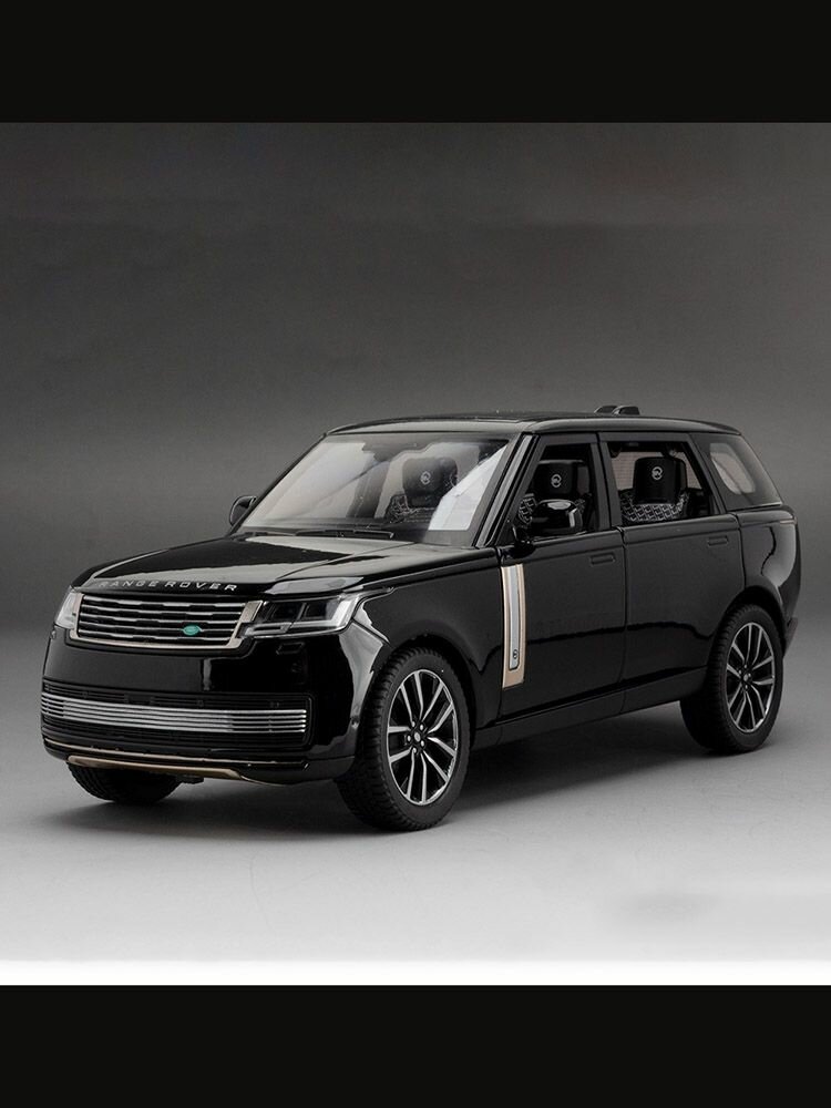 1:24 Масштабная модель Land Rover Range Rover SV 2022 металлическая инерционная машинка со звуком