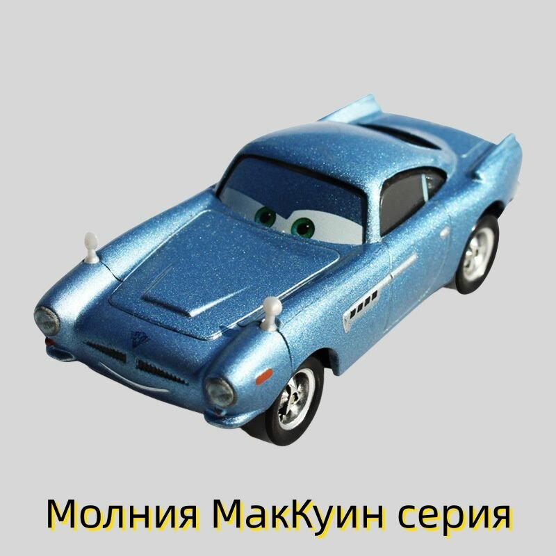 Игрушки машинки, подарки для детей, Тачки анимационные те же, из мультфильма "Тачки" Машинка Мак Хаулер + Молния МакКуин