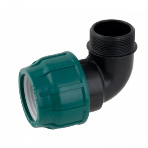 Уголок с наружной резьбой ПНД 32Х3/4" POELSAN 002157