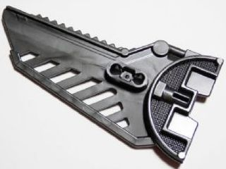 Hero Factory Shield with Half 'H', 11273 Pearl Dark Gray U