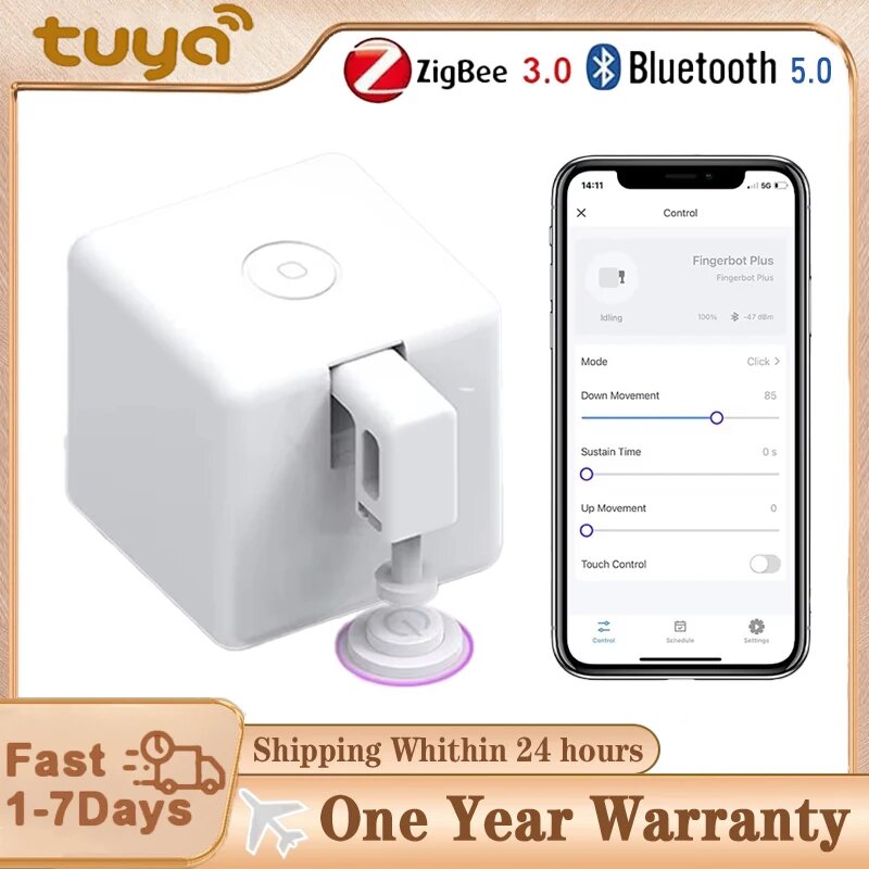 Fingerbot Plus Robot Zigbee White — фото 1