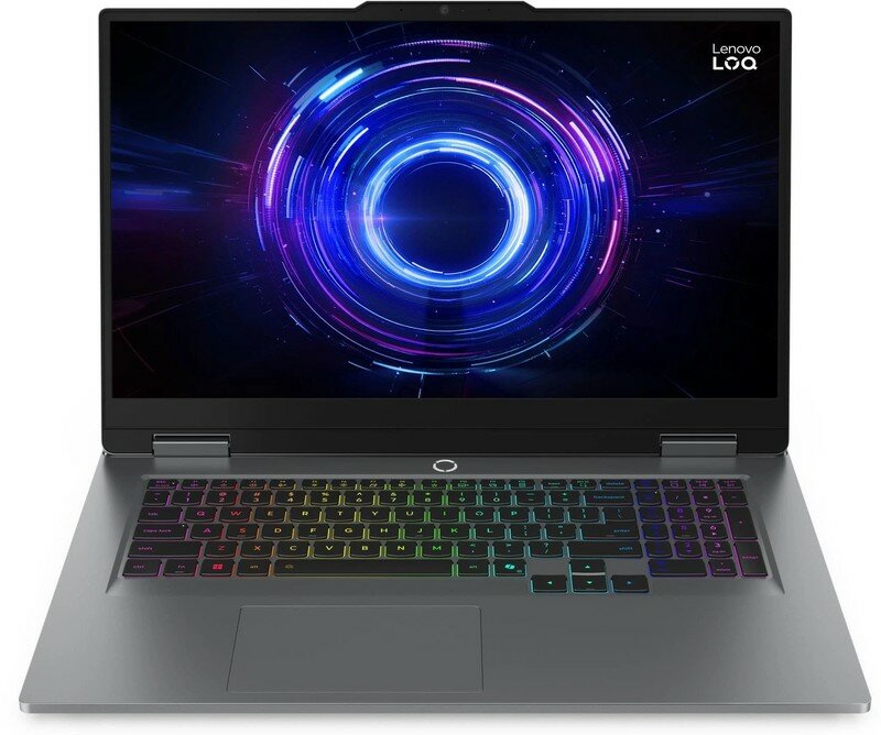 Ноутбук Lenovo LOQ 17IRX10 17.3", 2025, IPS, Intel Core i5 13450HX 2.4ГГц, 10-ядерный, 16ГБ DDR5, 512ГБ SSD, NVIDIA GeForce RTX 5050 для ноутбуков - 8 ГБ, без операционной системы, серый (83