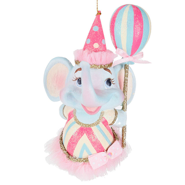 Елочная игрушка Слоник Жюли - Circus Birthday 13 см, Goodwill (Гудвилл), B87450-2
