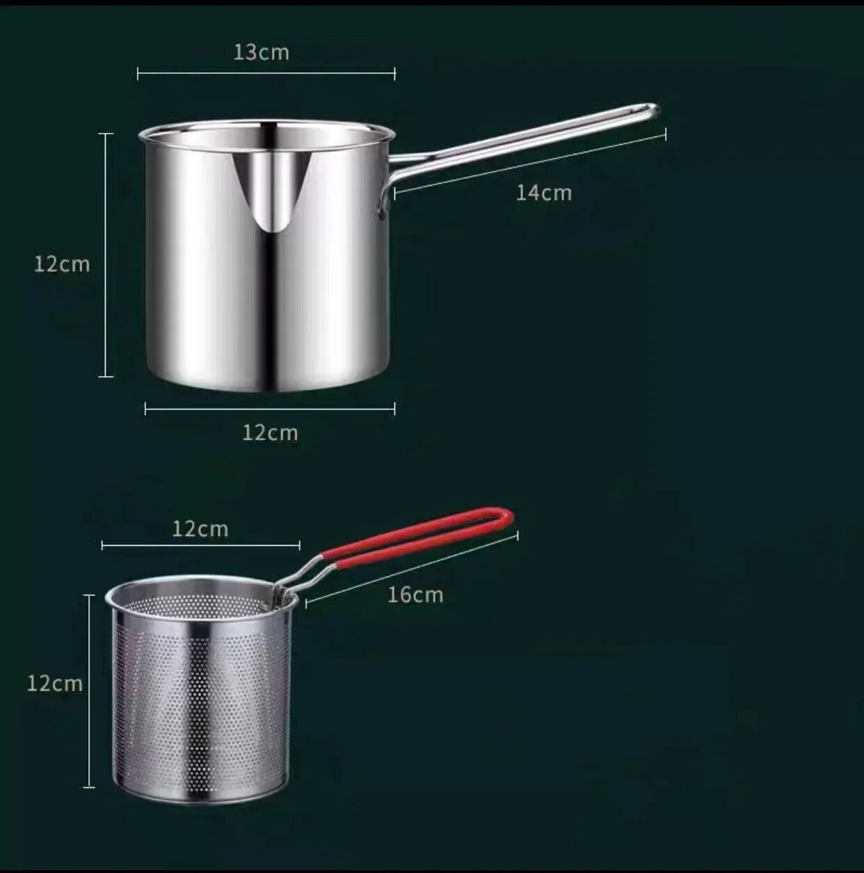 Фритюрница из нержавеющей стали 304, 2 шт.