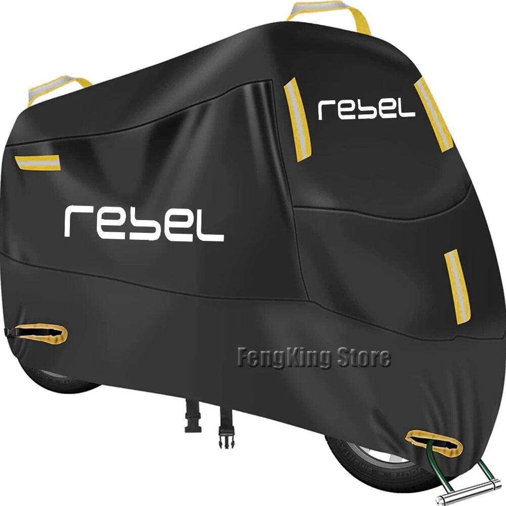 Для Honda REBEL 1100 500 300 CMX1100 300 500 чехол для мотоцикла, УФ-защитный пылезащитный снежный чехол для улицы, непромокаемый чехол