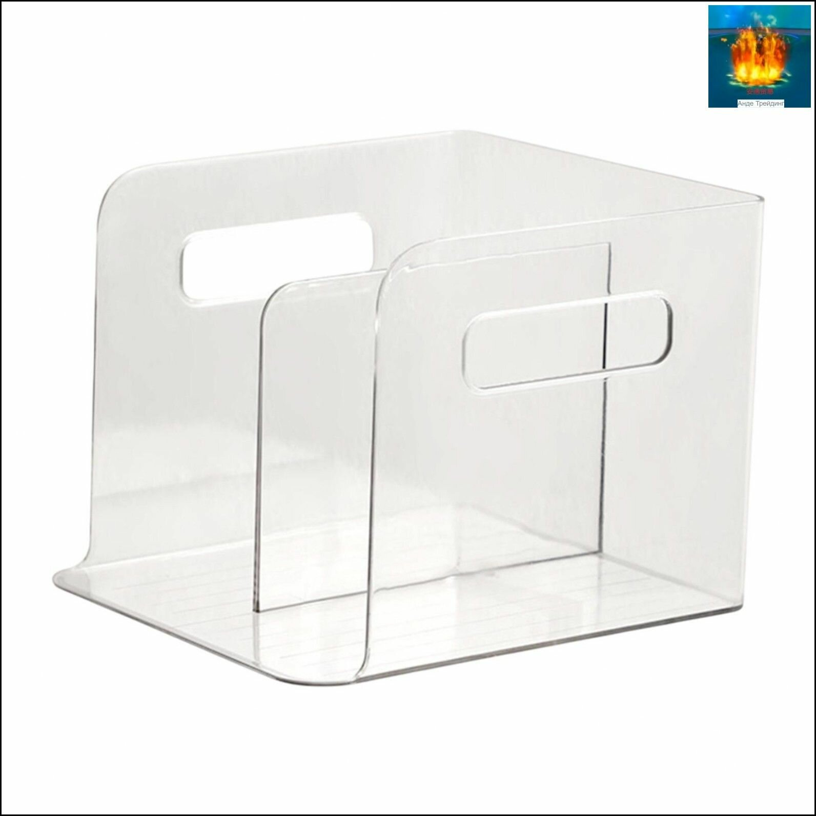 Настольный органайзер для книг и документов, прозрачный, современный, для учебы и офиса