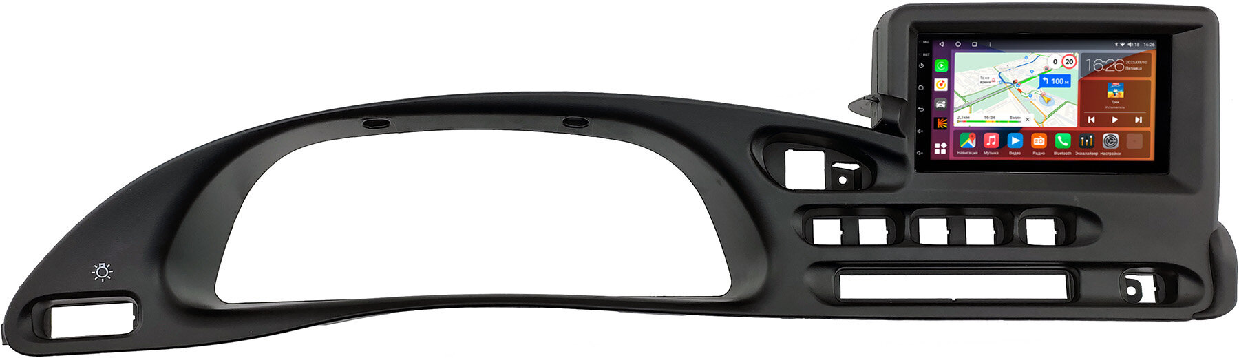 Штатная магнитола Chevrolet Niva 2002-2020 Canbox EVO 5821-RP-11-619-489 Android 14 (4G-SIM, 6/128, DSP, QLed, AI, 360)