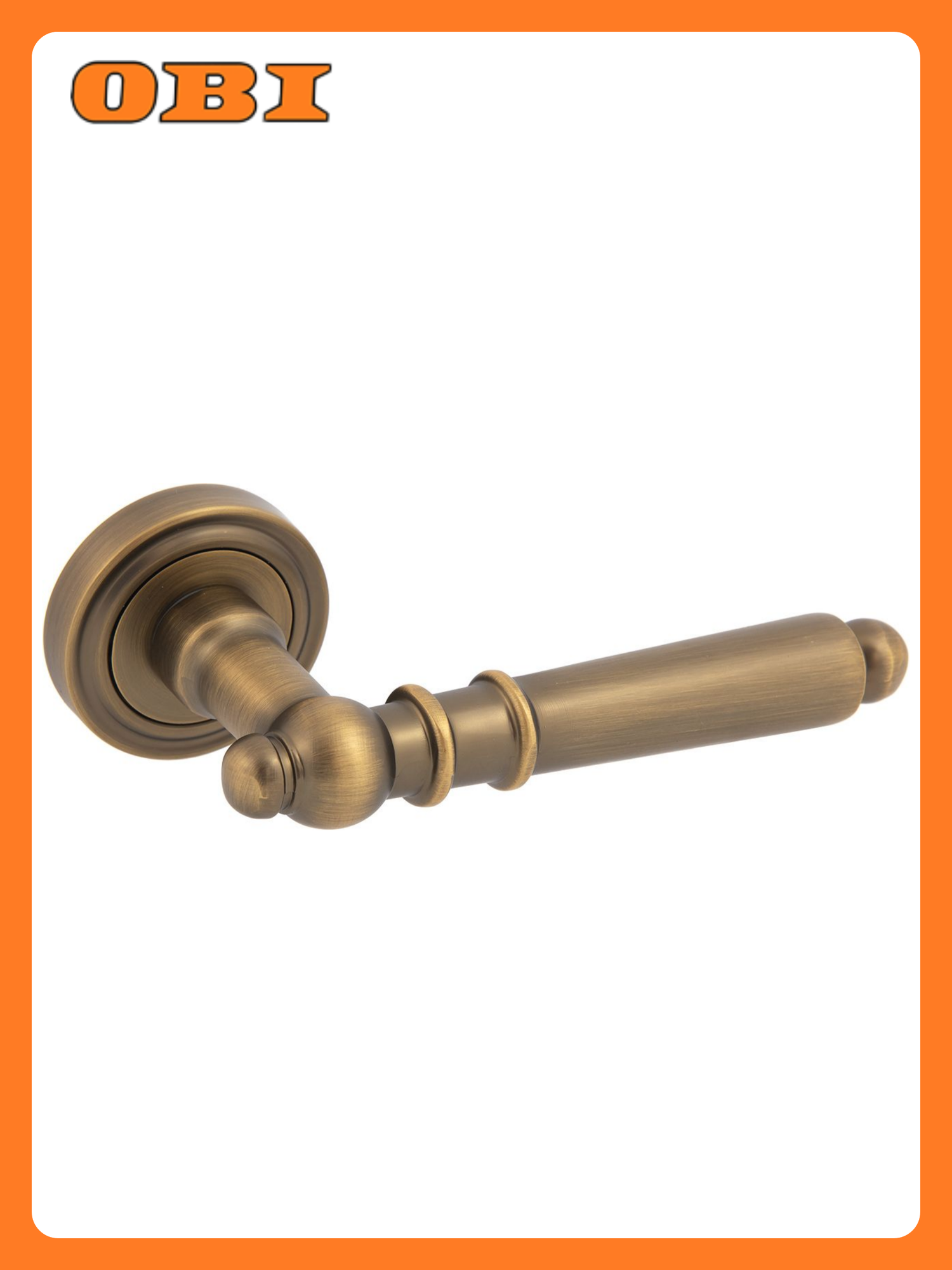 Дверная ручка Фабрика Замков GAILLAR FZ 04 SN, алюминий, матовая, цвет кофе