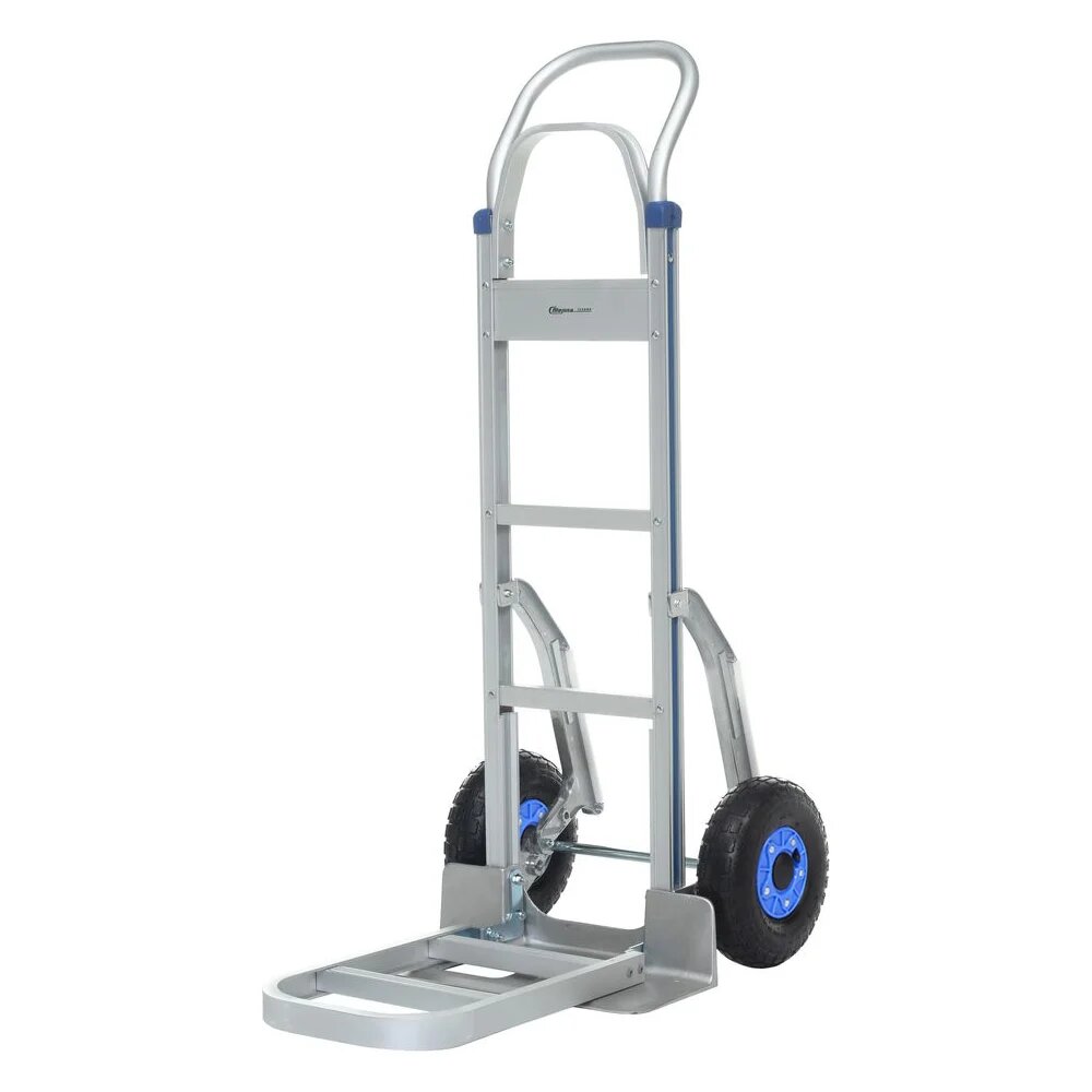 Ручная тележка с откидной полкой стелла-техник алюминий, грузоподъемность 200/250 кг FW-88А, 255 мм