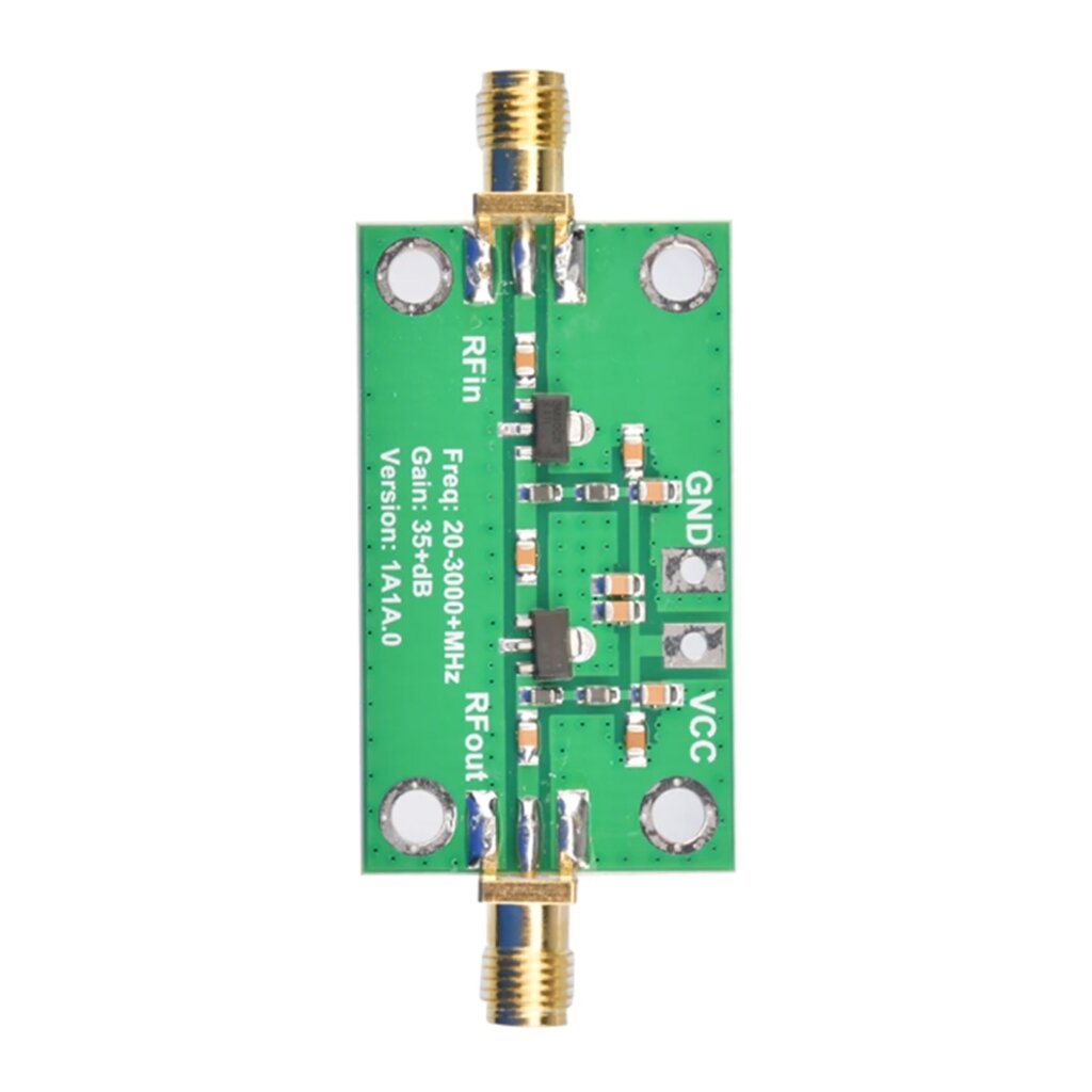 Широкополосный усилитель 20–3000 МГц, малошумящий усилитель с высоким коэффициентом усиления 35 дБ