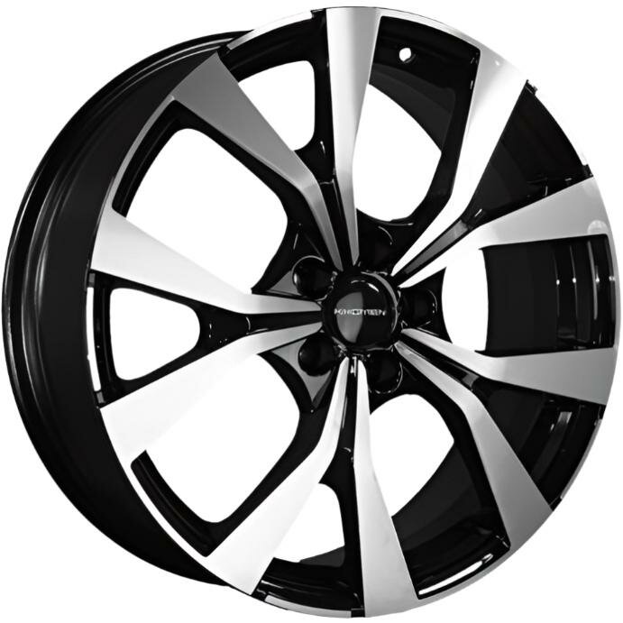 Колесный диск Khomen KHW 1906 7x19 5*114.3 ET35 DIA67.1 Black-FP