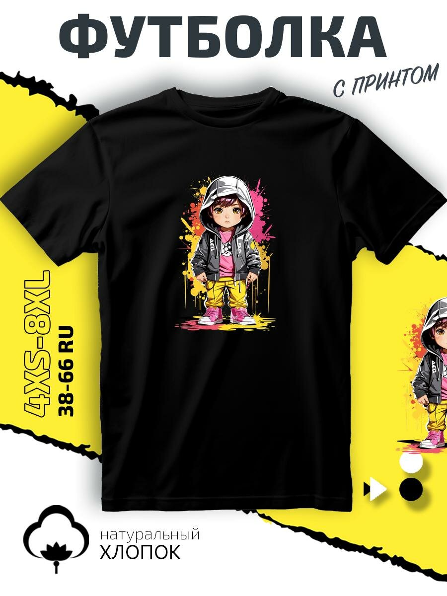 Футболка Мальчик Anime уличный