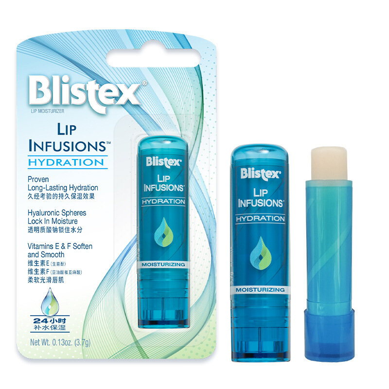 Бальзам для губ Blistex Mint Sunscreen SPF15 успокаивает и увлажняет, подходит для мужчин и женщин, летняя маска для губ.