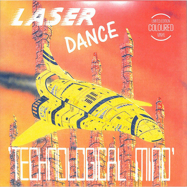 LASERDANCE - Technological Mind, (1LP, Евросоюз, Импортное, Ограниченное издание, Переиздание, красный винил) Виниловая пластинка