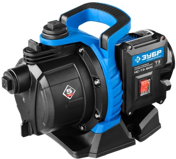 Насос поверхностный ЗУБР НС-Т3-600