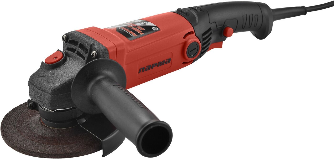 Шлиф. маш. Парма УШМ-01-125/900Р (900 Вт; 125 мм; рег. оборотов, задн. рукоятка) (10шт/кор)