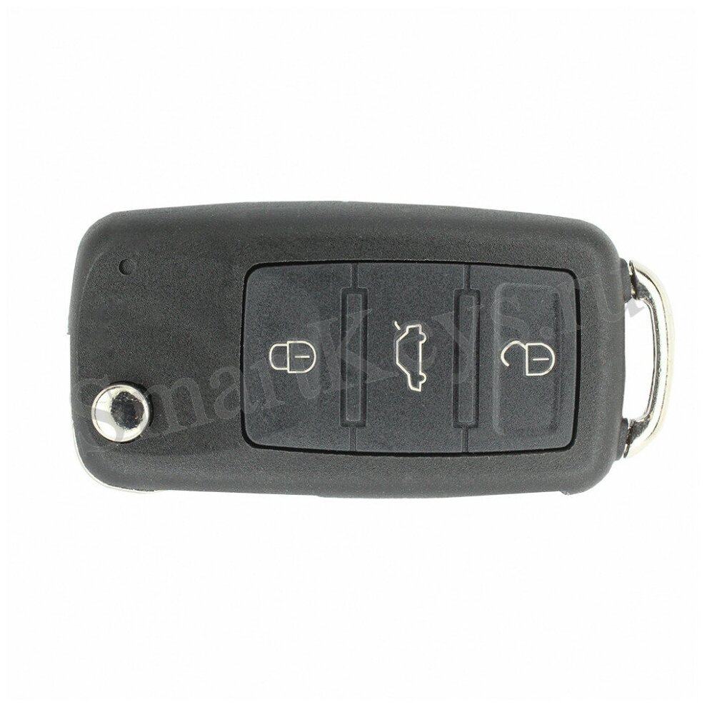 Корпус выкидного ключа VW Touareg c тремя кнопками +panic