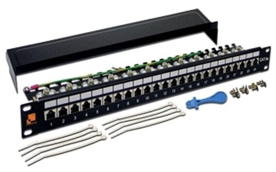 Патч-панель Lanmaster LAN-PPL24S5E