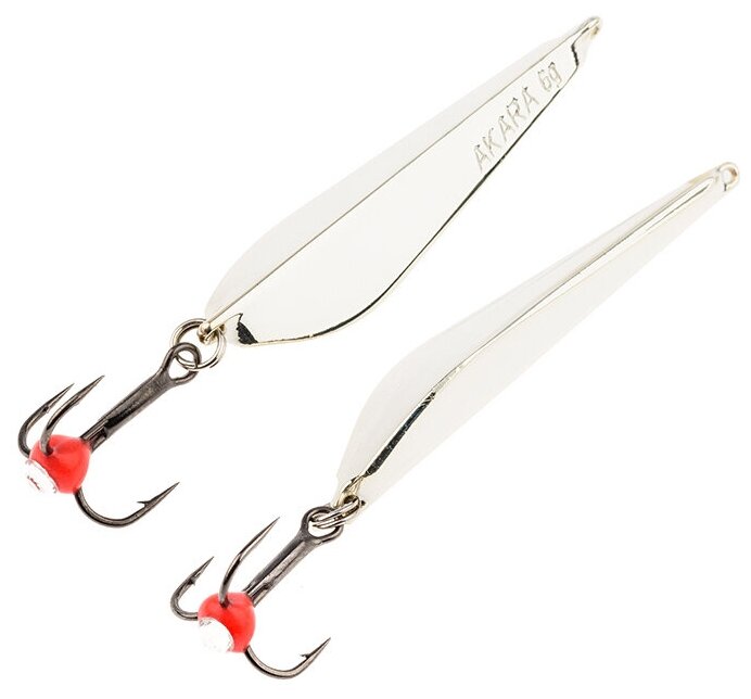 Блесна зим. Akara Tournament Ice Maropedka 60 8 гр. Sil